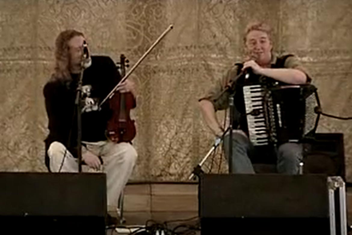 Johnny and Phil Cunningham reunite at the Smithsonian Folklife Festival ...